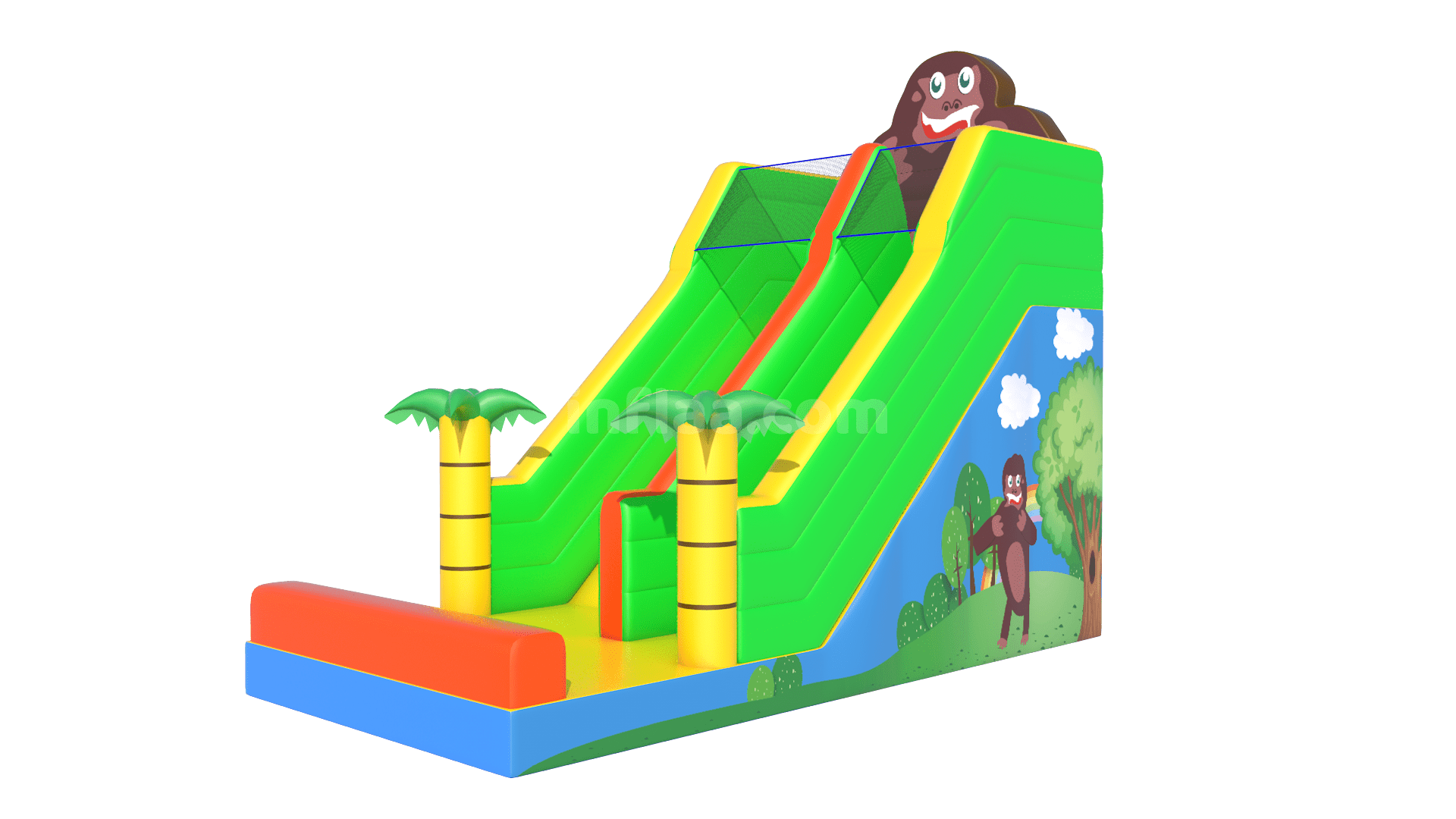 INFLATABLE GORILLA SLIDE - inflaa.com